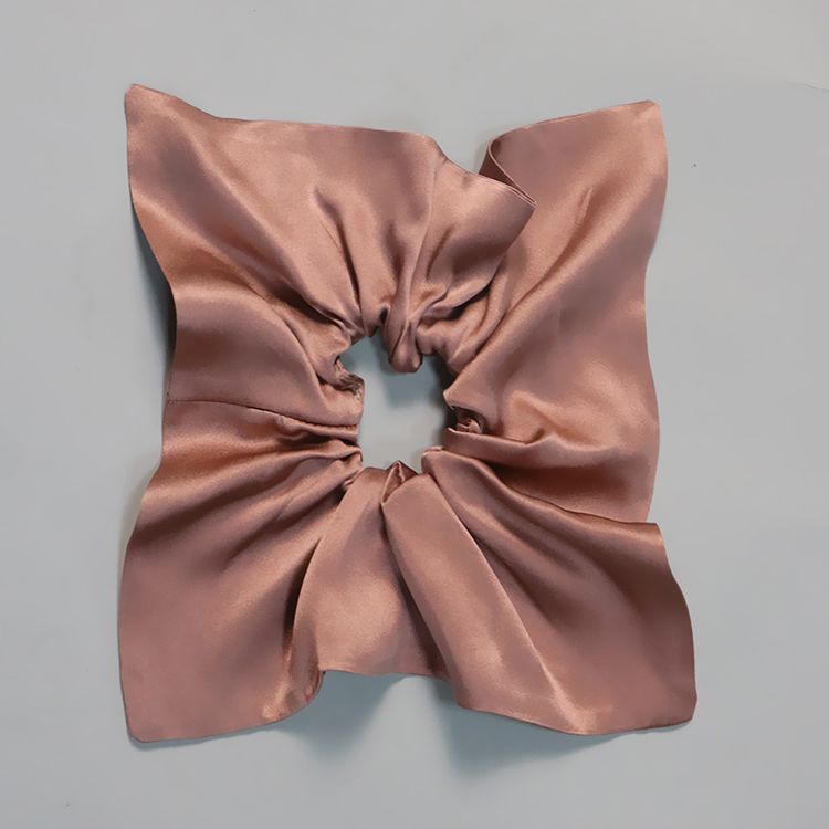 Classic Silk Square Scrunchies