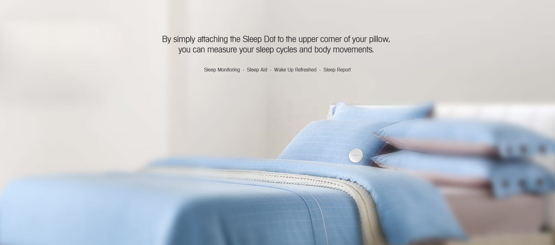 Sleepace smart dot, sleep monitor