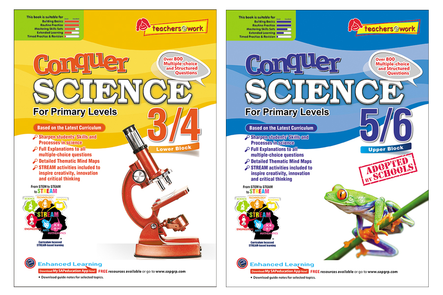 Conquer Science For Primary Levels