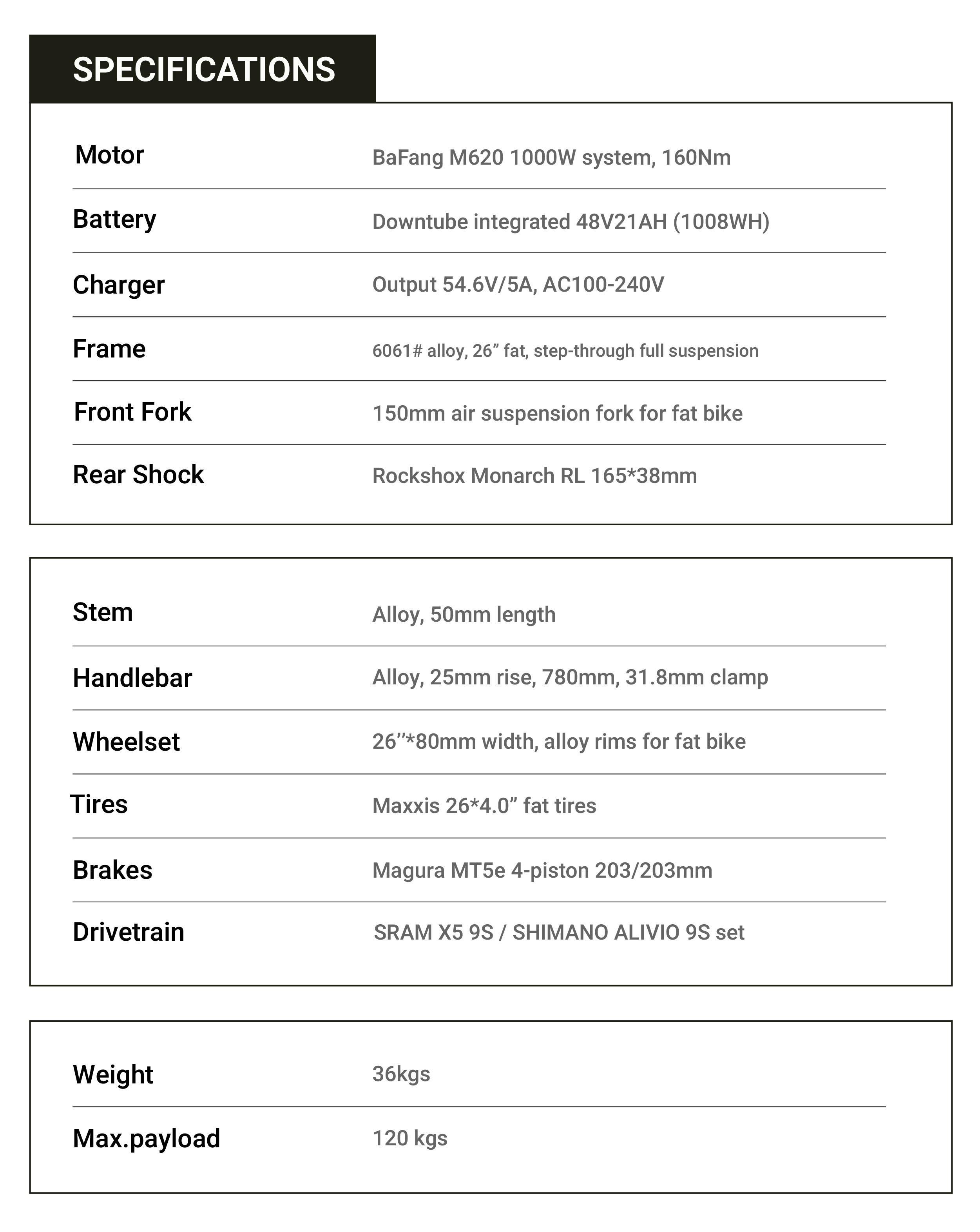 Frey Bike Liberty Ultra - CC FAT