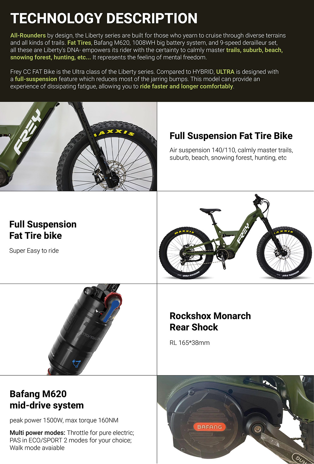 Frey Bike Liberty Ultra - CC FAT