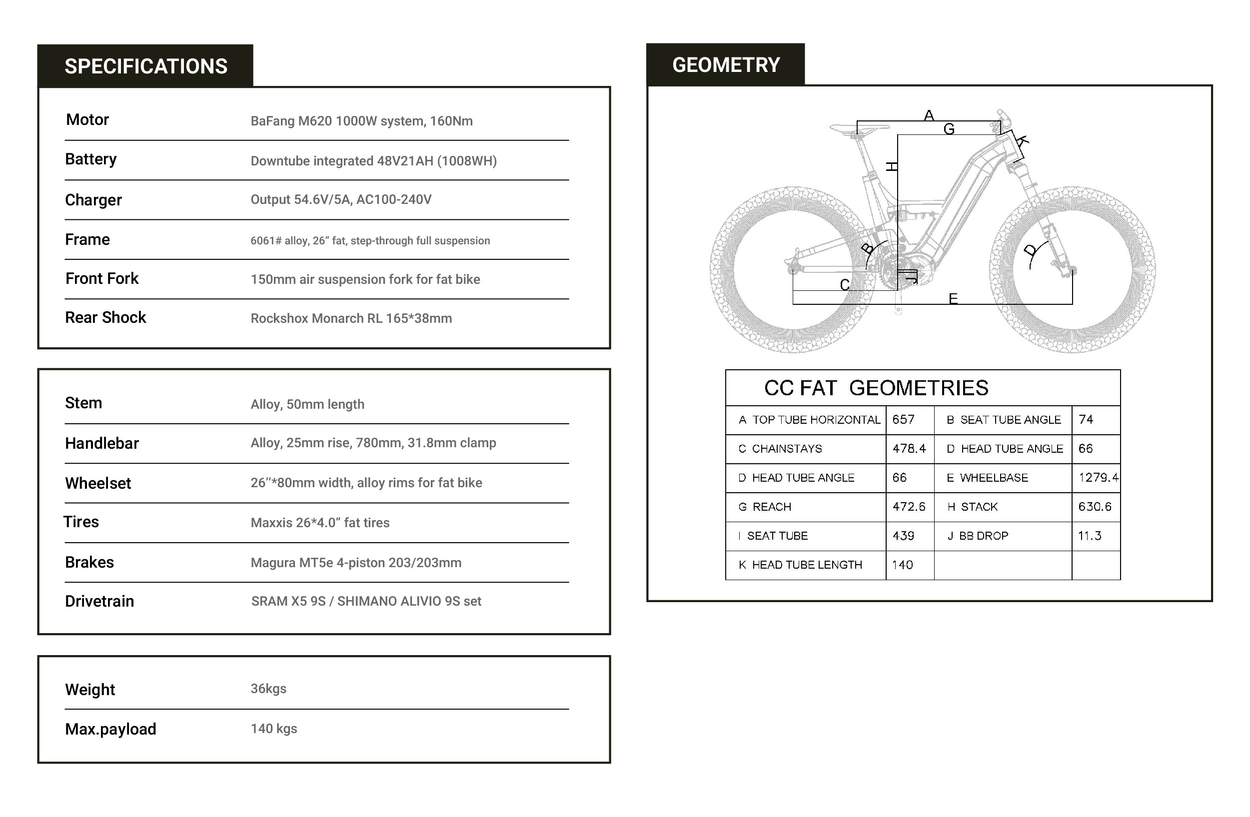 Frey Bike Liberty Ultra - CC FAT