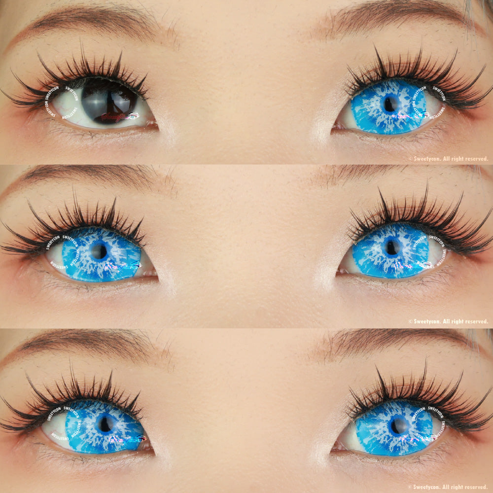 迷你全瞳隐形眼镜白行者 Sweety Mini Sclera White Walker Colored Contact Lenses